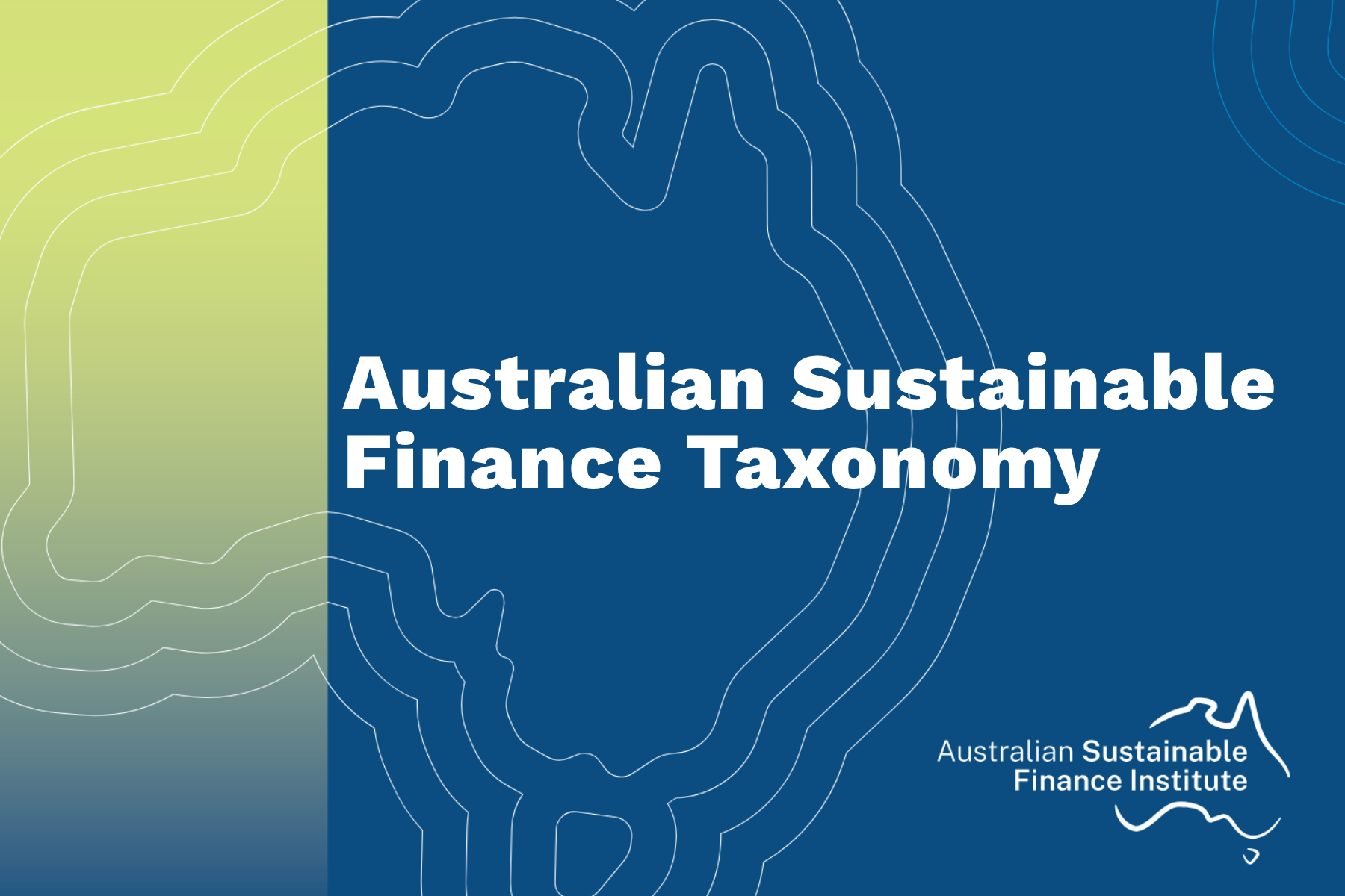 Australian Sustainable Finance Taxonomy - AASF